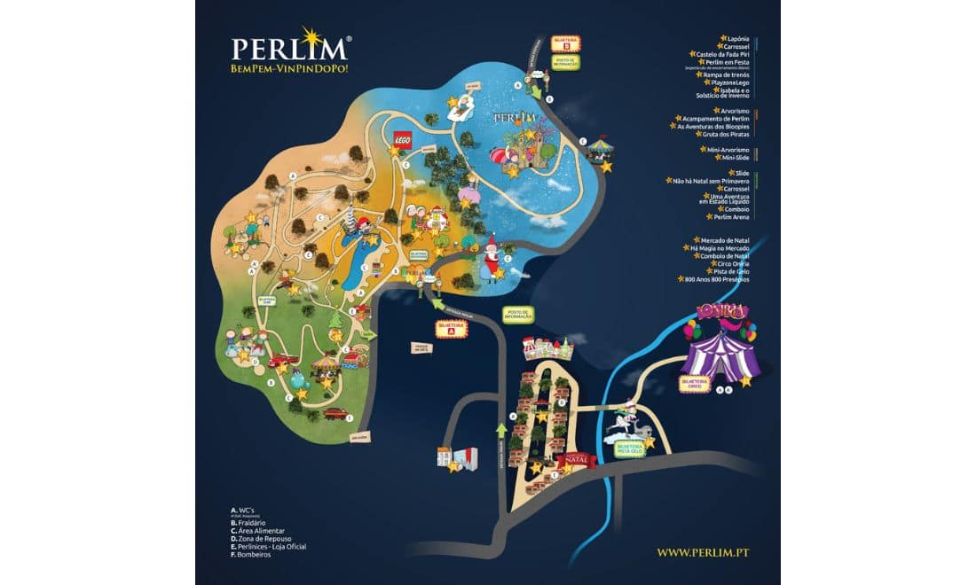 Feira Viva Perlim mapa 2024 - Estrelas & Ouriços