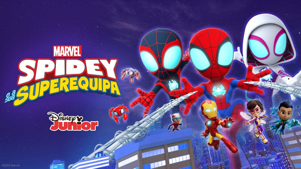 spidey-e-a-sua-superequipa-cartaz-segunda-temporada-personagens-e-logo ...