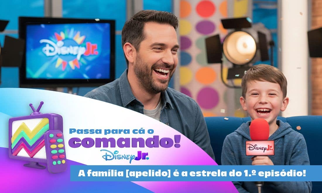 Disney junior series Disney criança e pai comando brincar - Estrelas ...